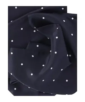 Destin Dot Printed Frayed Scarf