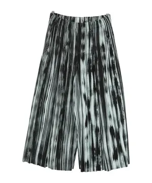 Issey Miyake Pleated Striped Trousers