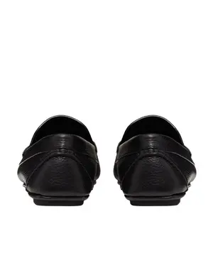 Valentino Garavani Vlogo Signature Grainy Calfskin Driving Shoes