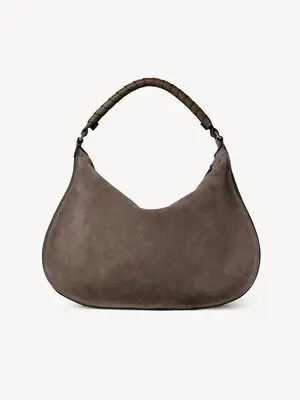 Chloé Marcie Top Handle Tote Bag - Cold Brown