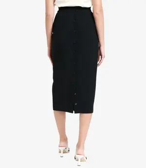 N.21 Midi Skirt With Pleated Front