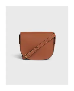 Celine Folco Cuir Triomphe In Smooth Calfskin - Tan