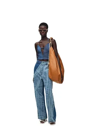 Loewe Strappy Denim Halter Top