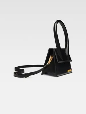Jacquemus Le Chiquito Foldover Top Tote Bag - Black