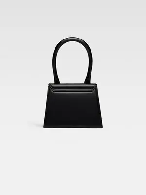 Jacquemus Le Chiquito Foldover Top Tote Bag - Black