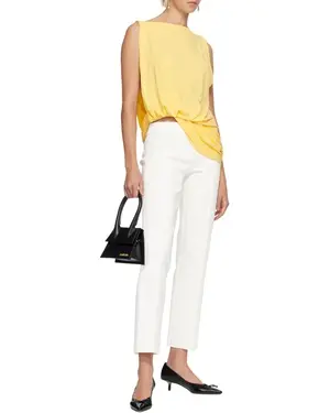 Jacquemus Le Chiquito Foldover Top Tote Bag - Black