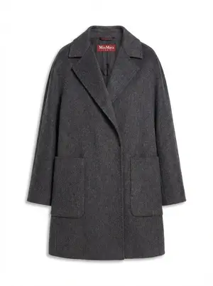 Max Mara Long Sleeved Coat - Black