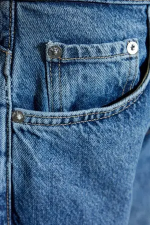 Rag & Bone Charlie High-waist Jeans - Blue