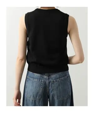 Celine Fine Wool Top - Black