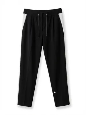 Max Mara Drawstring Pants With Elastic Waist And Pockets