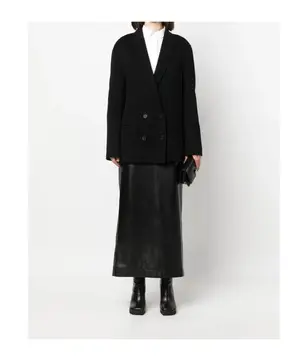 Philosophy Di Lorenzo Serafini Felted Double Breasted Blazer