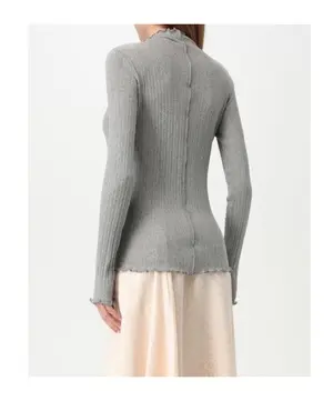 Fendi Mock Neck Knitted Jumper