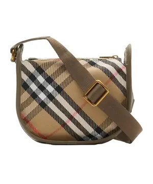 Burberry Mini B Clip Messenger Bag - Sand Beige