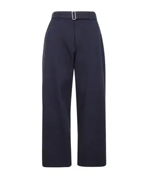Studio Nicholson Belted Trousers - Black
