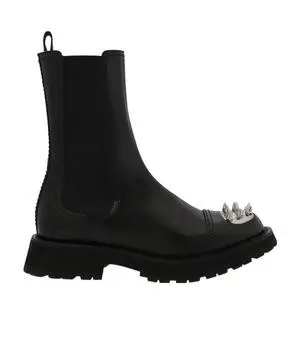 Alexander Mcqueen Metal Boots For Men