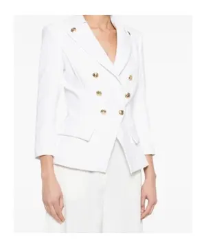 Elisabetta Franchi Structured Double-breasted Blazer