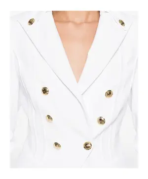 Elisabetta Franchi Structured Double-breasted Blazer