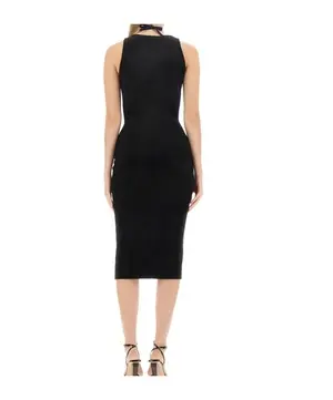 Philosophy Di Lorenzo Serafini Sleeveless Wide Strap Midi Dress