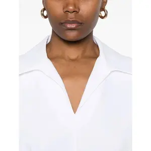 Theory Short-sleeve Belted Midi Dress