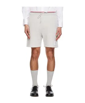 Thom Browne Drawstring Shorts With Signature Striping