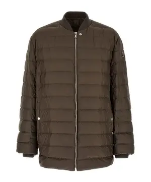 Moncler Zipped Padded Jacket - Brown