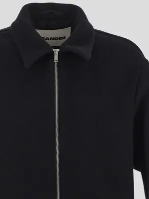 JIL SANDER Raw Edge Felt Jacket