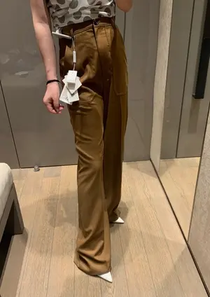 Max Mara Tailored Wide-leg Trousers With Monogram Detail