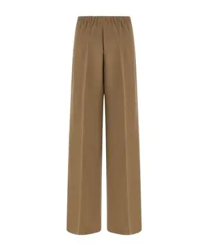 Herno Micro Sequin Wide Leg Trousers - Brown