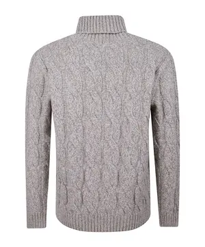 Eleventy Cable-knit Turtleneck Jumper