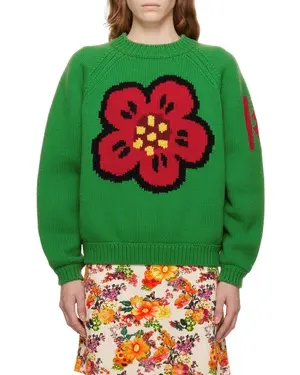 Kenzo Varsity Merino Wool Jumper