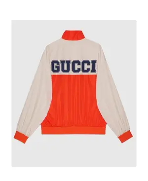 Gucci Color-block Bomber Jacket