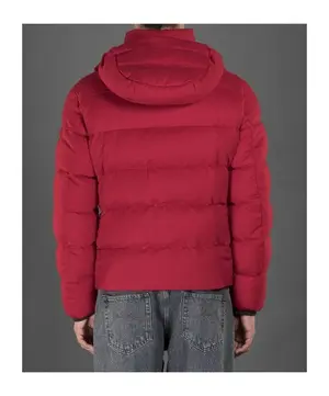 MOORER Down Zip-up Hooded Coat