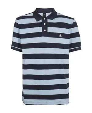 Moose Knuckles Striped Polo Shirt