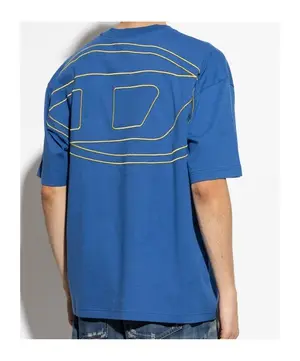 DIESEL® T-boggy-megoval-d T-shirt - Blue
