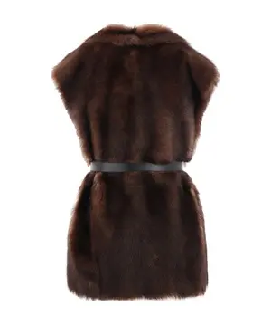 Prada Sleeveless Belted Gilet
