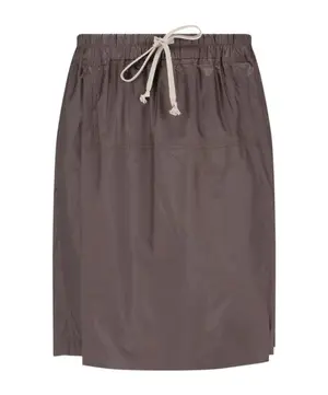 Moncler Drawstring Shorts With Embroidered Logo - No