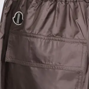 Moncler Drawstring Shorts With Embroidered Logo
