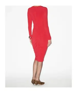 Isabel Marant Étoile Volgane Ruched Dress