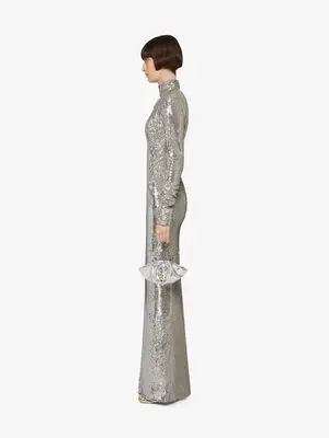 Givenchy Open-back Sequin Gown