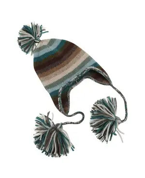 Alanui Under The Northern Sky" Beanie With Tassels - Multicolor