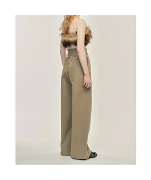 Simone Rocha Belted Wide-leg Trousers