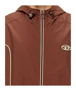 DIESEL® J-hives Logo-appliqué Hooded Jacket