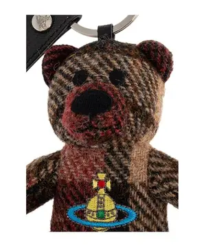 VIVIENNE WESTWOOD Bear Keychain - Multicolor
