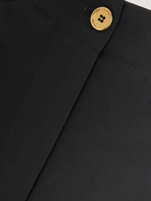 PATOU Wide-leg Tailored Trousers - Black