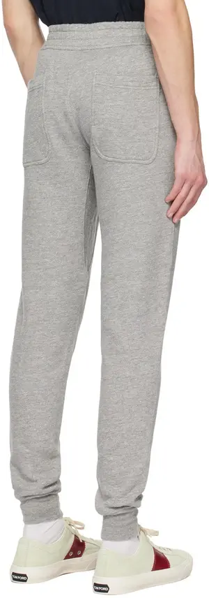 TOM FORD Drawstring-fastening Track Pants - Grey