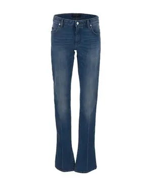 Dolce & Gabbana Logo Plaque Flared Jeans