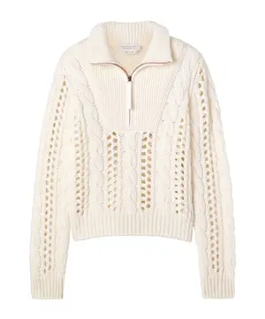 Gabriela Hearst Idris Cashmere Sweater - Ivory