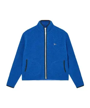 DRAKE'S LONDON Long Sleeve Fleece Casual Jacket
