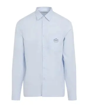 Prada Long-sleeved Button-up Shirt