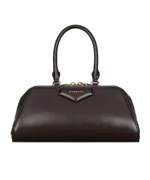 Givenchy Antigona Cube East-west Small Top Handle Bag - Chocolate